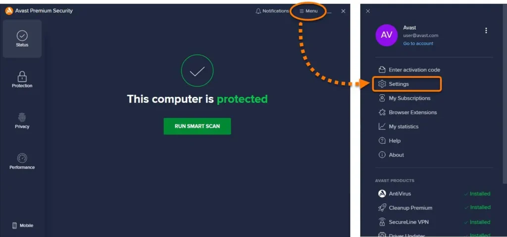 How To Stop Avast Antivirus (AVG) From Blocking Webmail – Graysmark ... How To Stop Avast Antivirus (AVG) From Blocking Webmail – Graysmark ...